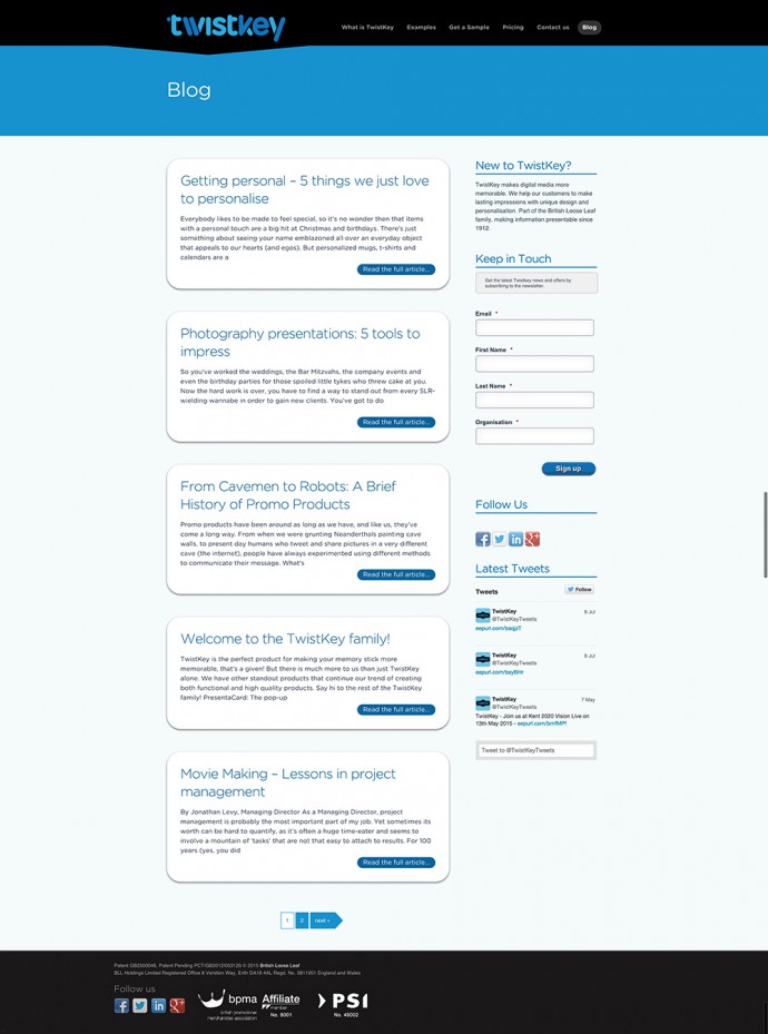 Twistkey - .codetheory
